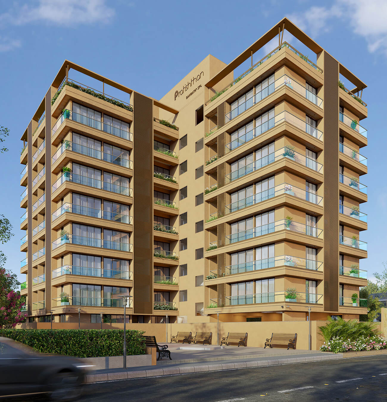 SJ Sangath Pratishthan | Elegant Living in Gandhinagar